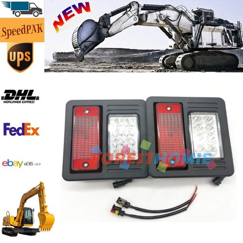 2PC 6670284 LED Tail Light For Bobcat A220 A300 A770 S100 S130 S150 ...