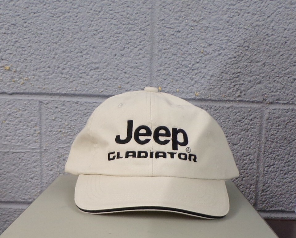 JEEP Gladiator Embroidered Ball Cap Hat Rubicon Wrangler Cherokee Track ...