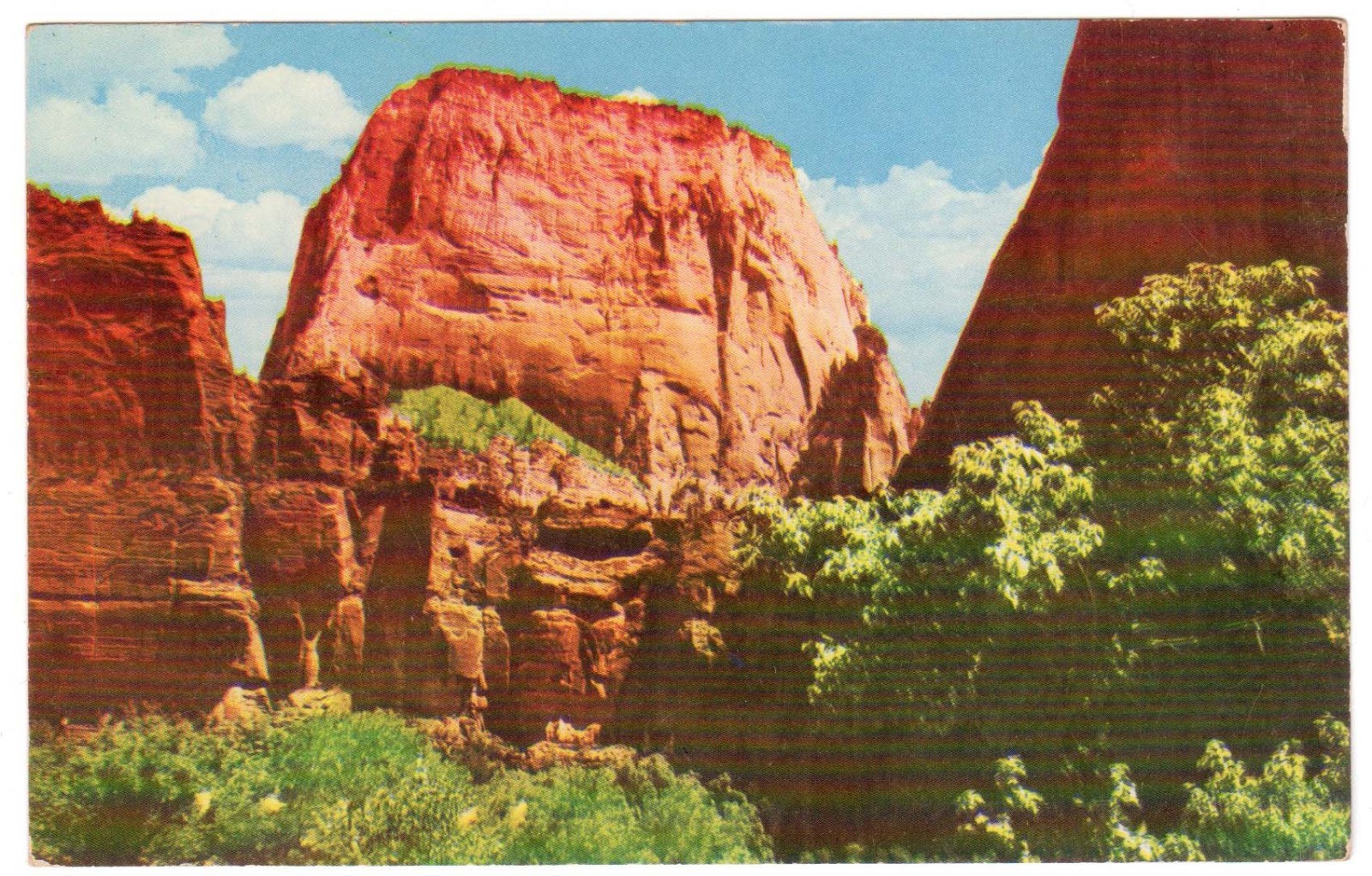 Vintage Postcard Arizona Dessert Great White Throne Josef Muench photo ...