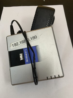 linksys internet home adapter with 2 ports for voip pap2t | eBay Australia