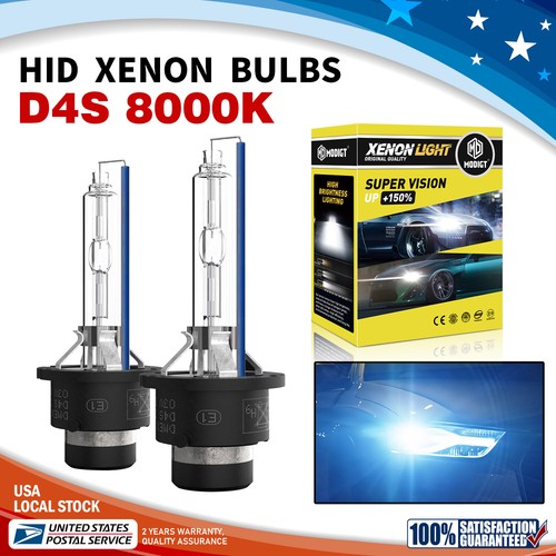2X D4S HID 8000K Xenon Headlight Light Bulbs Replacement For 2016 Lexus ...