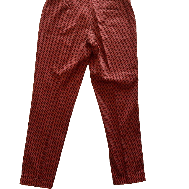 Foschini Ladies Pants sz 12 Red Black Ankle read | eBay