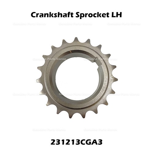 ⭐Genuine⭐ Crankshaft Sprocket LH 231213CGA3 for Hyundai Genesis Kia ...