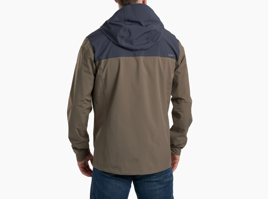Kuhl Men's Stretch Voyagr Waterproof Jacket in Driftwood Color-Brand ...