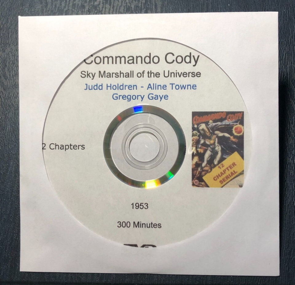 Commando Cody: Sky Marshal - Cliffhanger Serial Movie DVD Judd Holdren ...