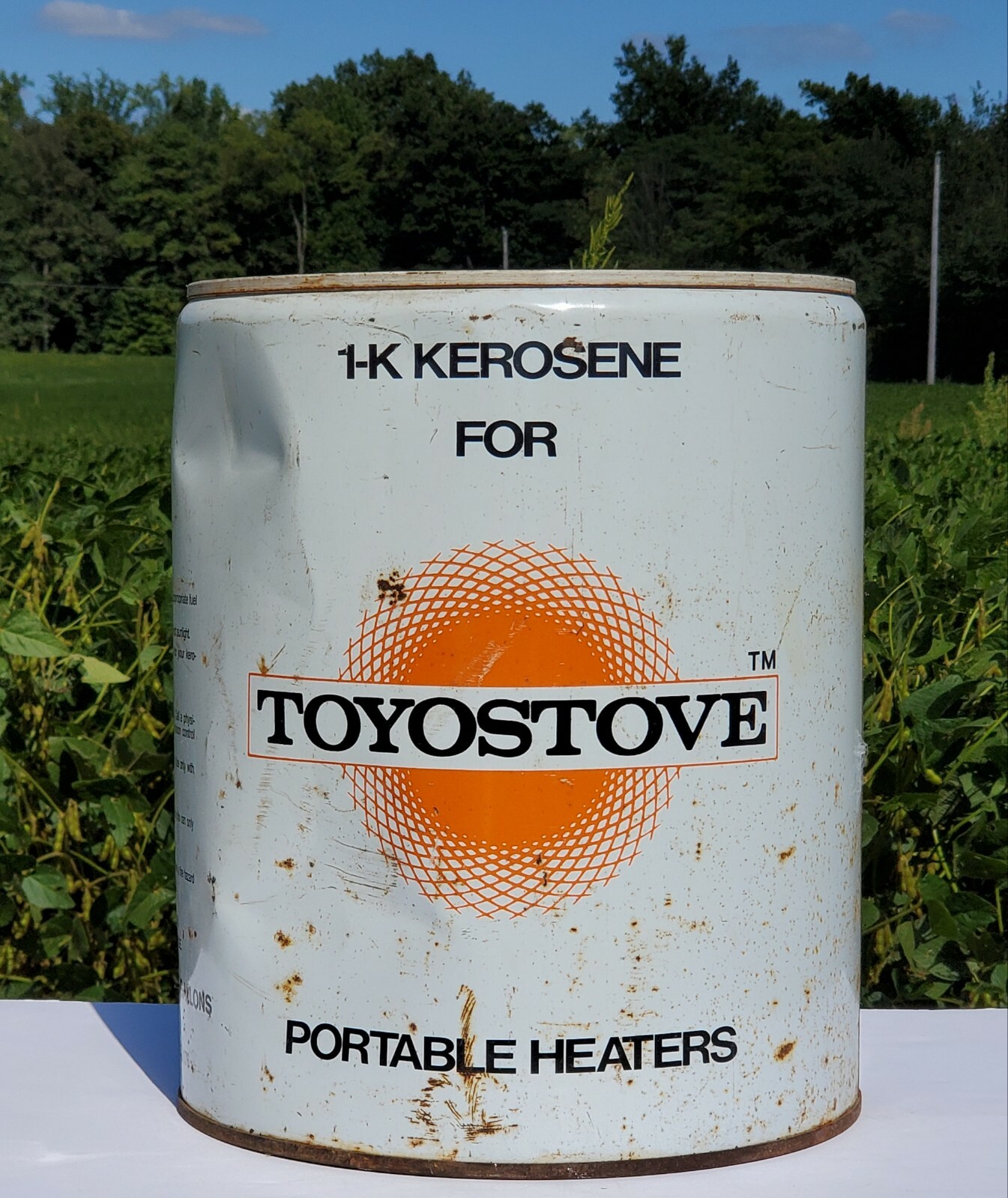 Very Rare Toyostove K-1 Kerosene 5 Gallon Can Portable Heaters ...