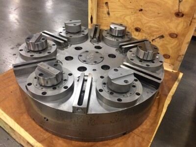 30” UltraGrip 6 Jaw "Ball Grip" Lock Chuck -Rebuilt -UBL Woodworth SMW ...