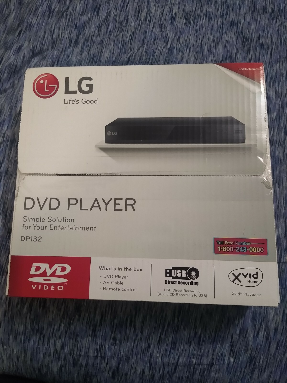 LG DP132 DVD Player