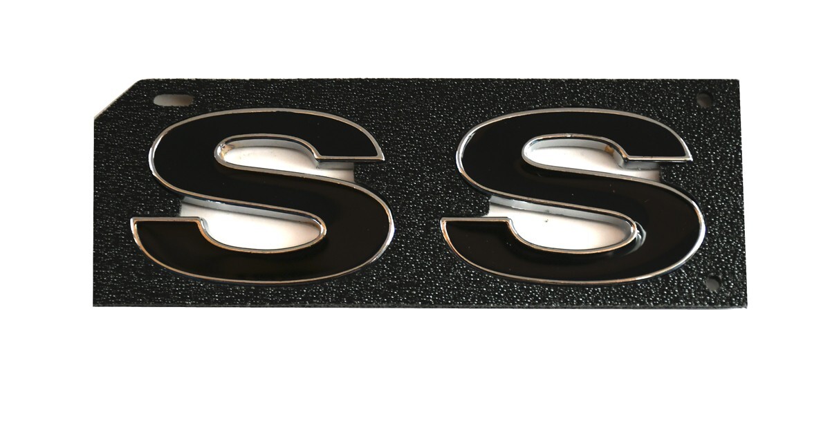 2Pcs Metal SS Emblem 3D Badge Logo for 96-02 SLP SS 12369965R Chrome ...