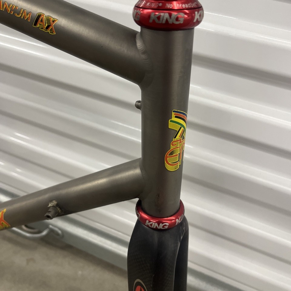 Eddy Merckx Titanium AC Road Frame Easton EC90 Fork Chris King 1 ...