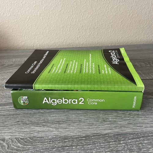 Pearson Common Core Algebra 2 Student Textbook and Assessment Workbook ...