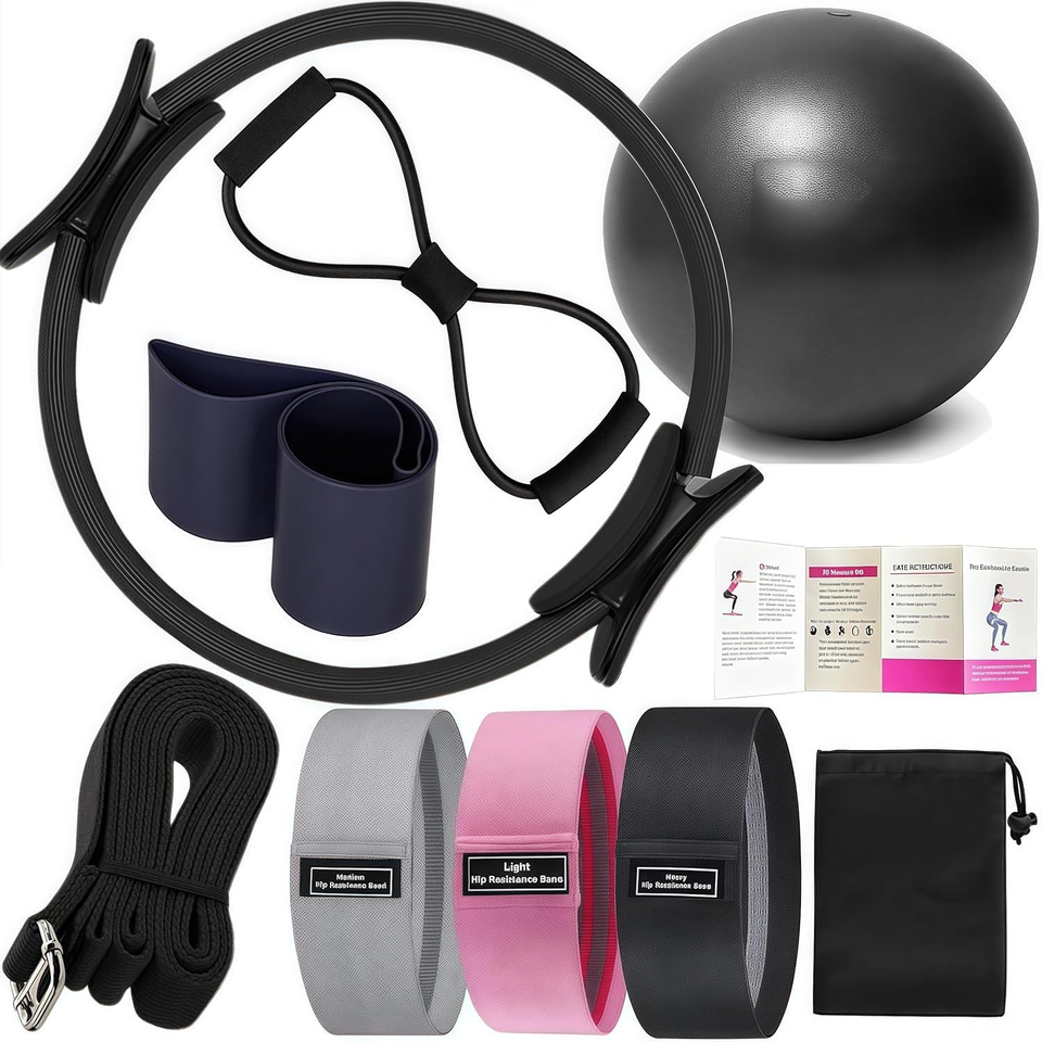 Pilates Ring Kit for Women Home Workouts Better Pilates Essentials Kits ...