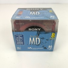 Sony 80 Minute Color MiniDisc (Pack of 8) for sale online | eBay