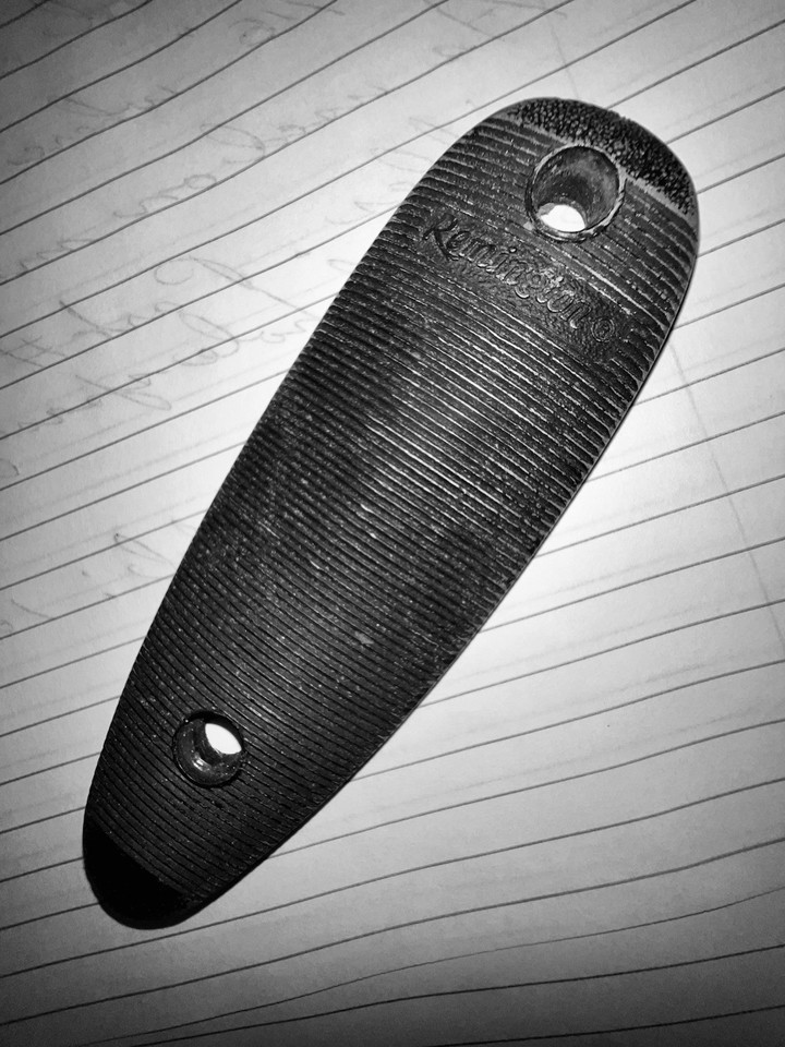 Remington #C-18378 40, 700, 722, 742, 760, etc. Aluminum Buttplate (Z-1392) | eBay