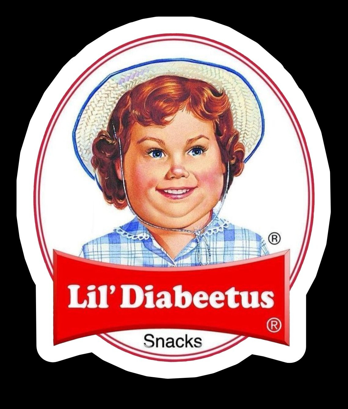 Lil Diabeetus Revised 3.5in Diabetic Lil Debbie Snack Glossy Vinyl ...