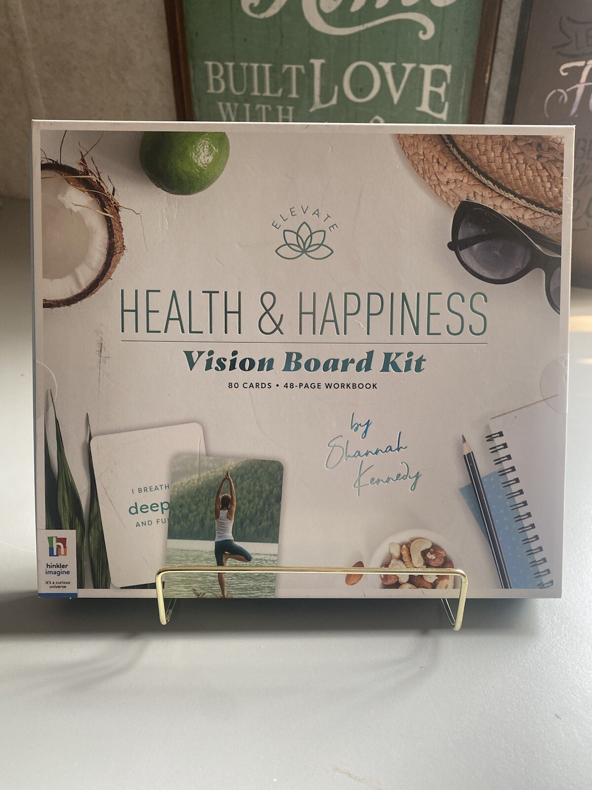 Health & Happiness vision board kit by Shannah Kennedy 80 Cards 48 Page ...