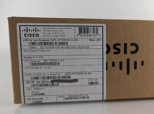 New In Box CISCO AIR-AP3802I-A-K9 Wireless Access Point | eBay