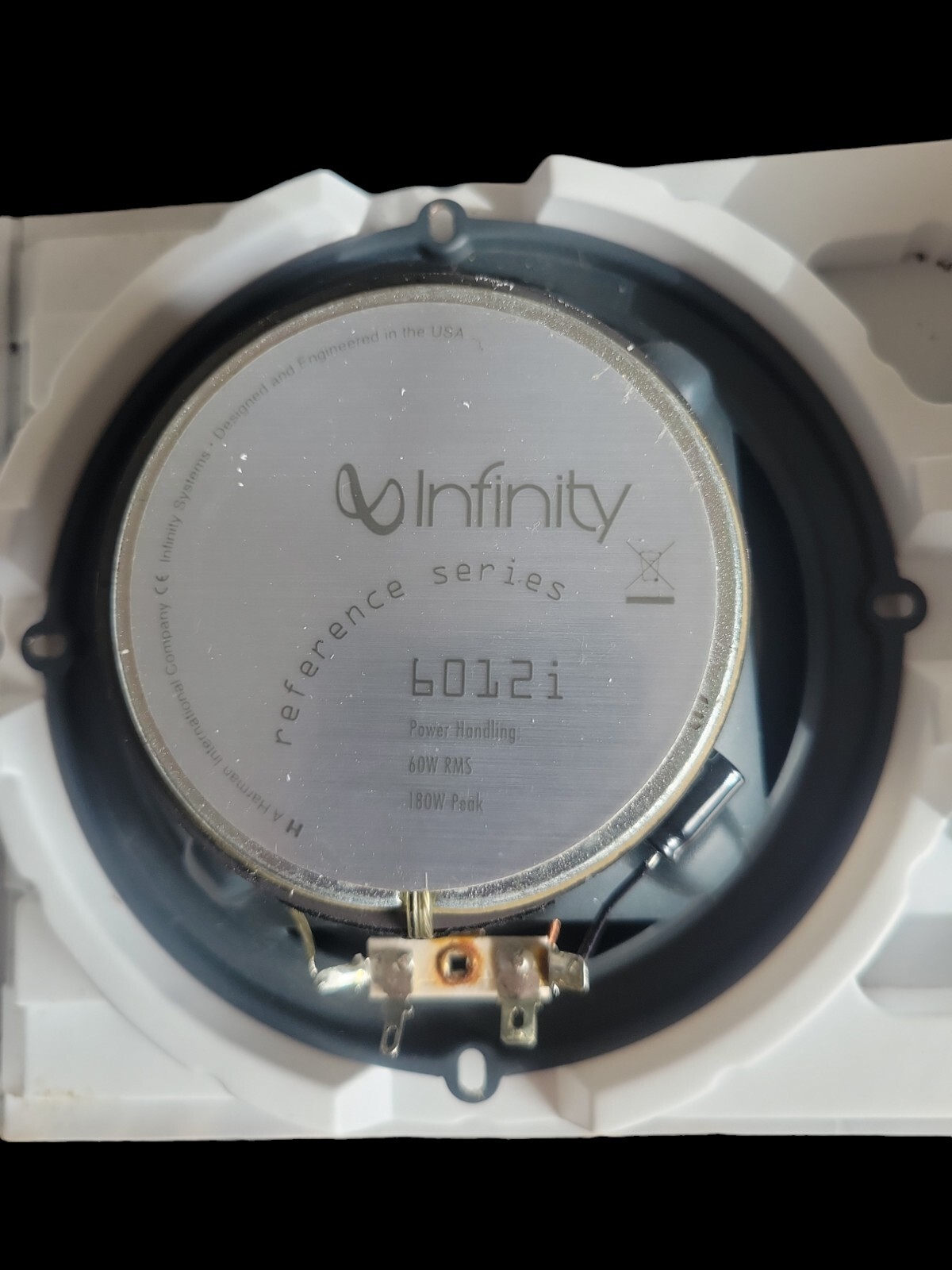 Infinity Reference Car Stereo 6.5in 2-way Speakers 6012I 180w for sale ...
