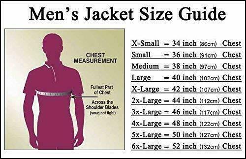 Mens Shoulder Measurement Chart