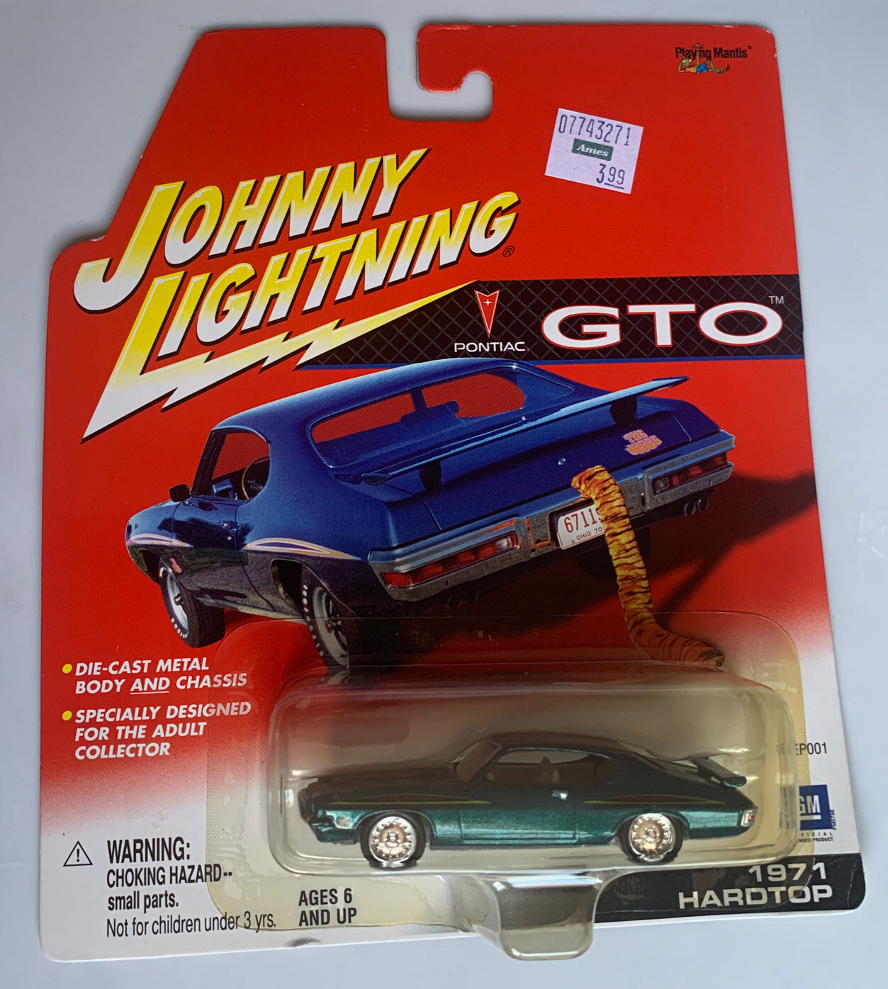 Johnny Lightning GTO Series 1971 Pontiac GTO Hardtop Diecast Car 1/64 ...