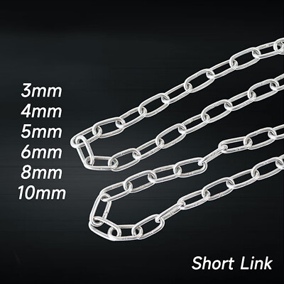 Stainless Steel A2 Short Link Anchor Chain 3mm 4mm 5mm 6mm 8mm 10mm ...