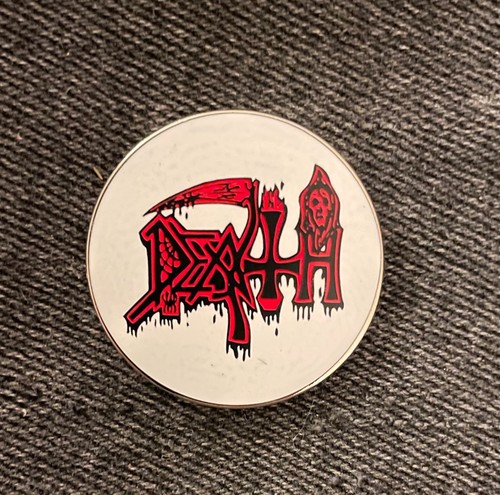 Death - Metal Band - Chuck Schuldiner - Scream Bloody Gore - Enamel Pin ...