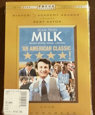 Milk (2008)Dvd Widescreen Brand New Sealed With Slipcover | eBay