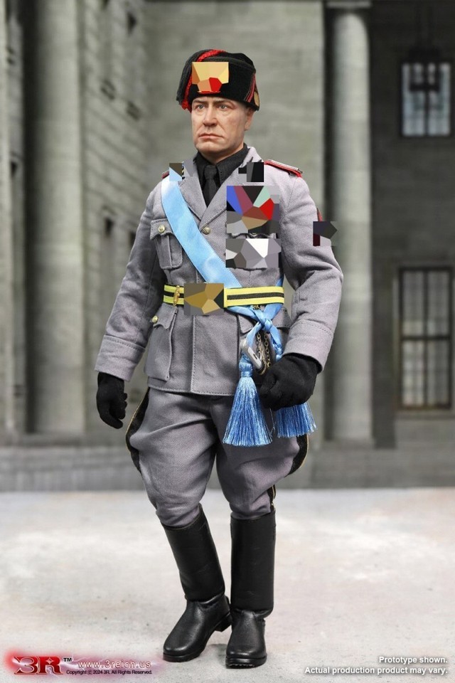 3R GM653 1/6 Benito Mussolini Collectible Soldier Male Action Figure ...