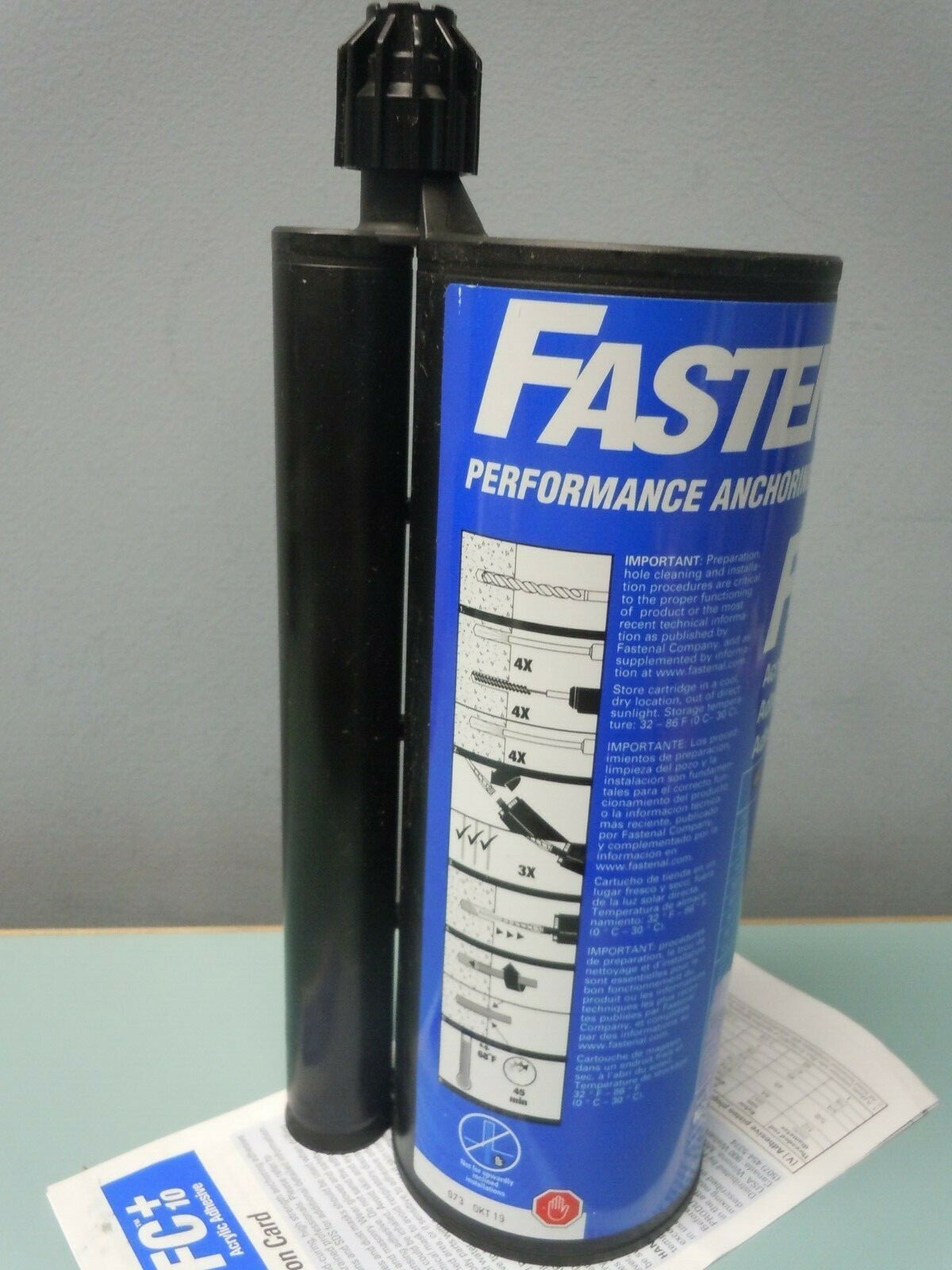 FC10+ Fast Cure Acrylic Adhesive Anchor Nozzle Included 28oz. Fastenal ...