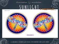 Illumination Mandalas Sunlight Small Window Sticker for sale online | eBay