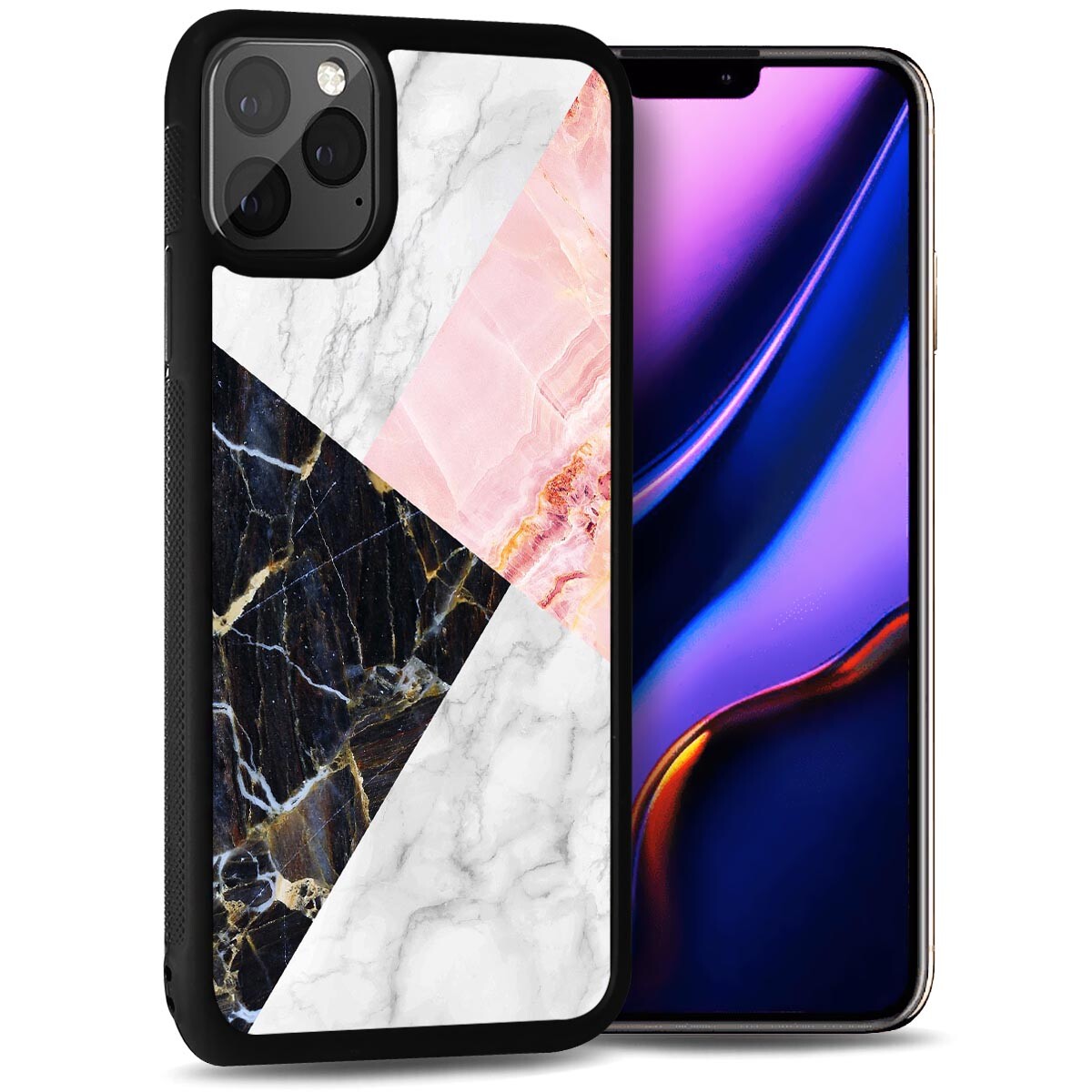 ( For iPhone 11 Pro Max ) Back Case Cover AJ12545 Marble Pattern | eBay