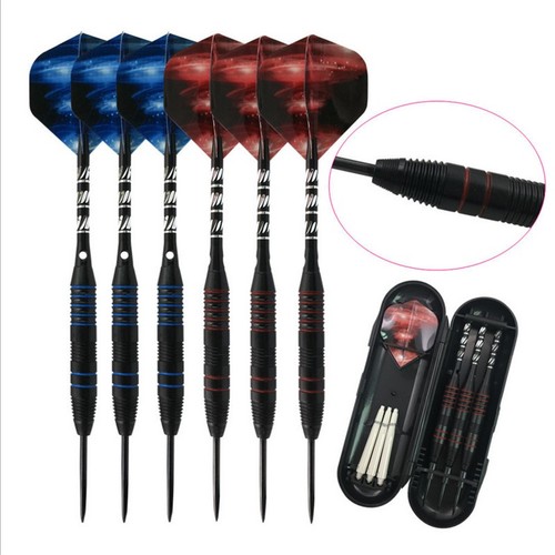 3pcs/set Home Entertainment Professional Hard Steel Tip Darts Set with ...