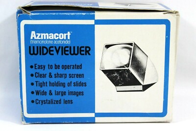 Azmacort Pharmaceutical Promo Blue Illuminated 2 x 2 Slide Viewer Box ...