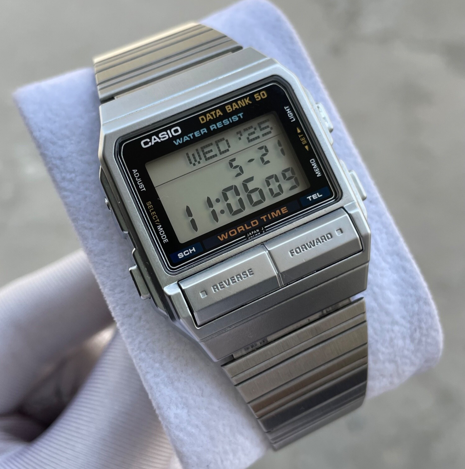 Vintage Casio Data Bank 50 DB-520 From 1980 | eBay