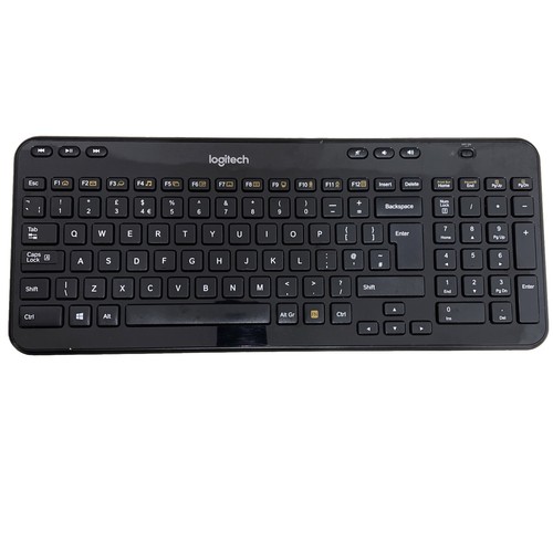 Logitech K360 Wireless Keyboard for Windows QWERTY Nordic Layout (No ...