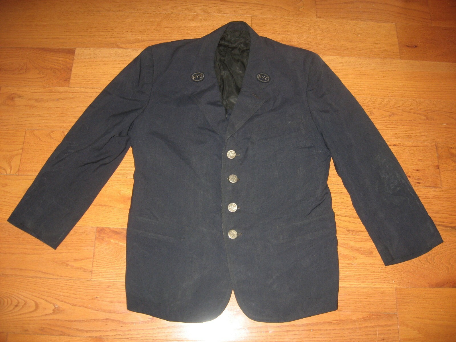 VTG New York Central Rail Road RR Conductor Uniform Jacket Grand ...
