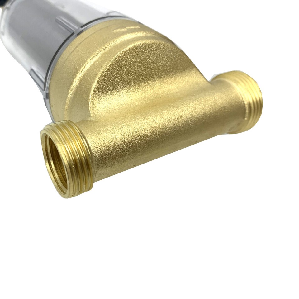 60μm Whole House Water Pre-Filter System Reusable Spin Down Sediment ...