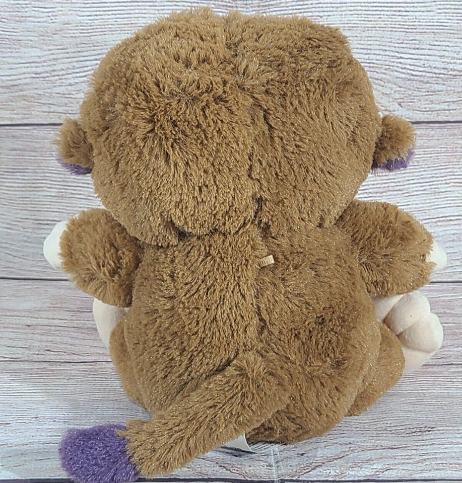 Feisty Pets Plush Grandmaster Funk Monkey Stuffed Animal Toy Happy ...