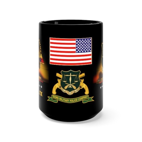 Black Mug 15oz - 502nd Military Police (MP) Company - 2nd Armored ...