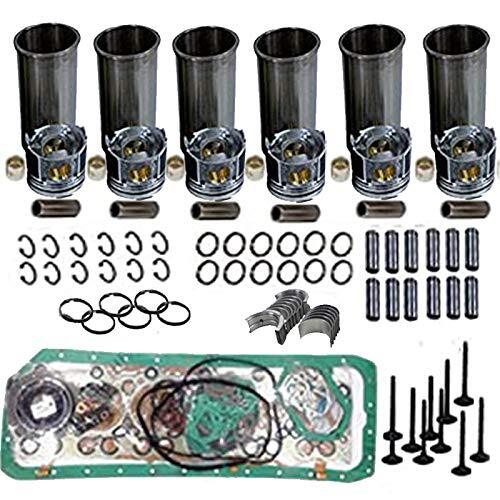 New DB58TIS Overhaul Engine Rebuild Kit for Doosan Daewoo DB58T DB58TIS ...