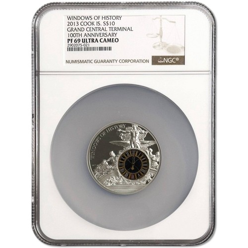 50g Silver Coin Grand Central Terminal - Limited Edition | PF69 | eBay