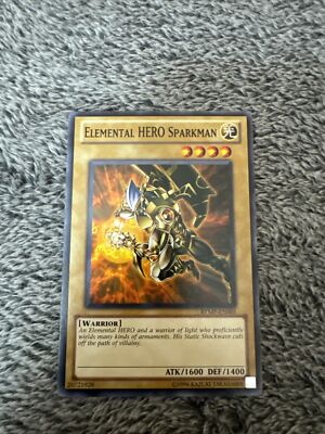 Yu-Gi-Oh! TCG Elemental HERO Sparkman Ra Yellow Mega-Pack RYMP-EN003 ...