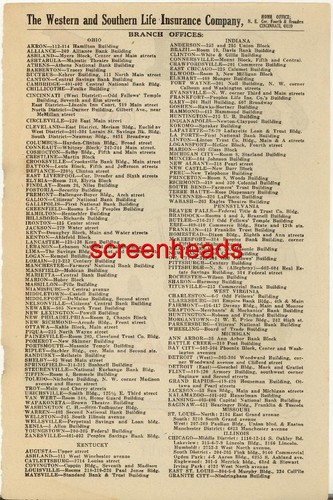 Antique Early 1900s Paper Doll Cut-Outs Western & Southern Life ...