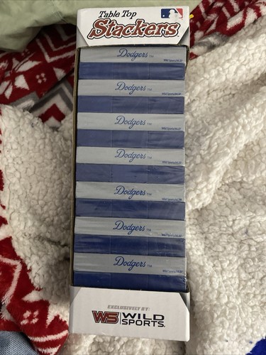 MLB Los Angeles Dodgers Table Top Stackers Game Baseball Team Logo (NEW ...