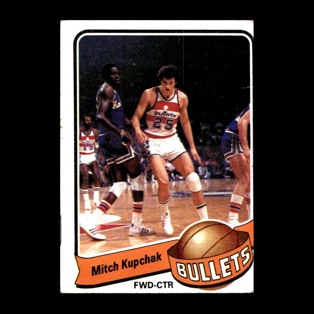 Mitch Kupchak 1979-80 Topps Washington Bullets #2 Vintage 5 | eBay