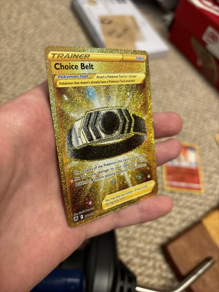 Pokémon TCG Choice Belt Astral Radiance 211/189 Holo Secret Rare | eBay