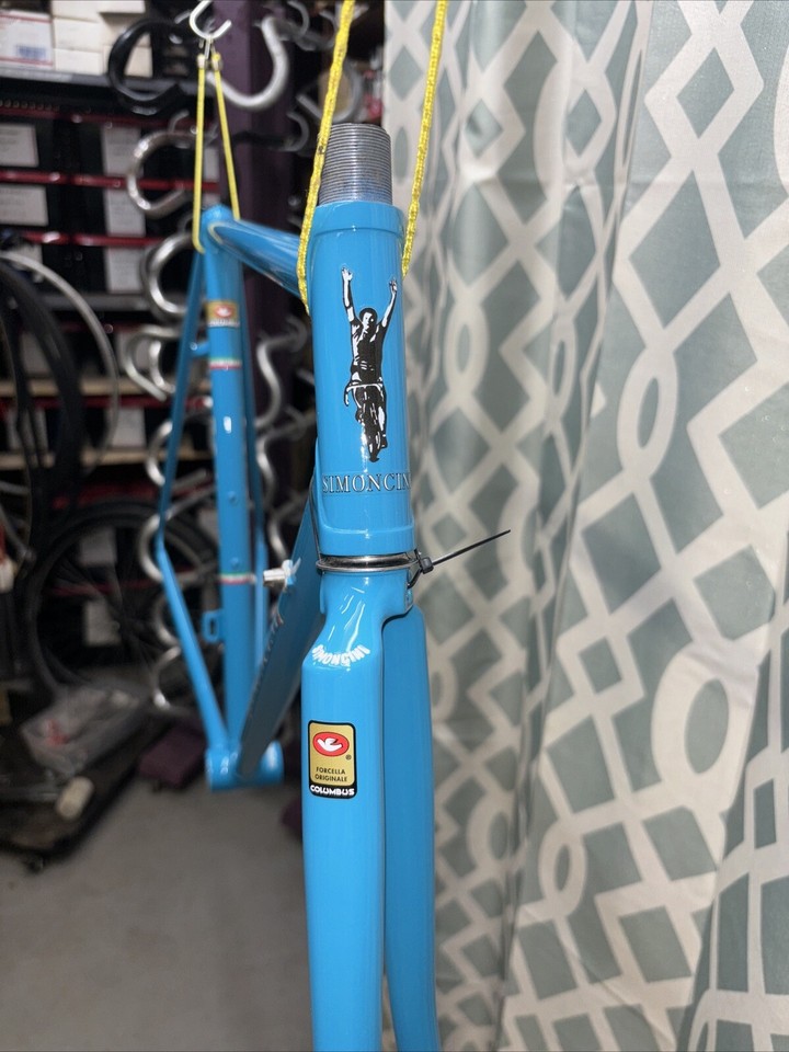 VINTAGE SIMONCINI SPECIAL PROFESSIONAL COLUMBUS ROAD BIKE FRAME 53cm | eBay