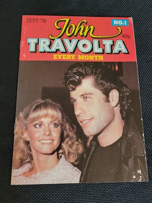 John Travolta Every Month Magazine, Sept 1978, No. 1, Great Shape | eBay