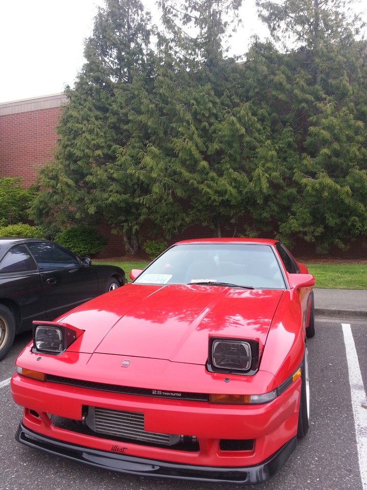 1986! 87 88 TOYOTA SUPRA MKIII BMX 2 HOLE FRONT LIP BODY KIT MK3 7MGTE ...