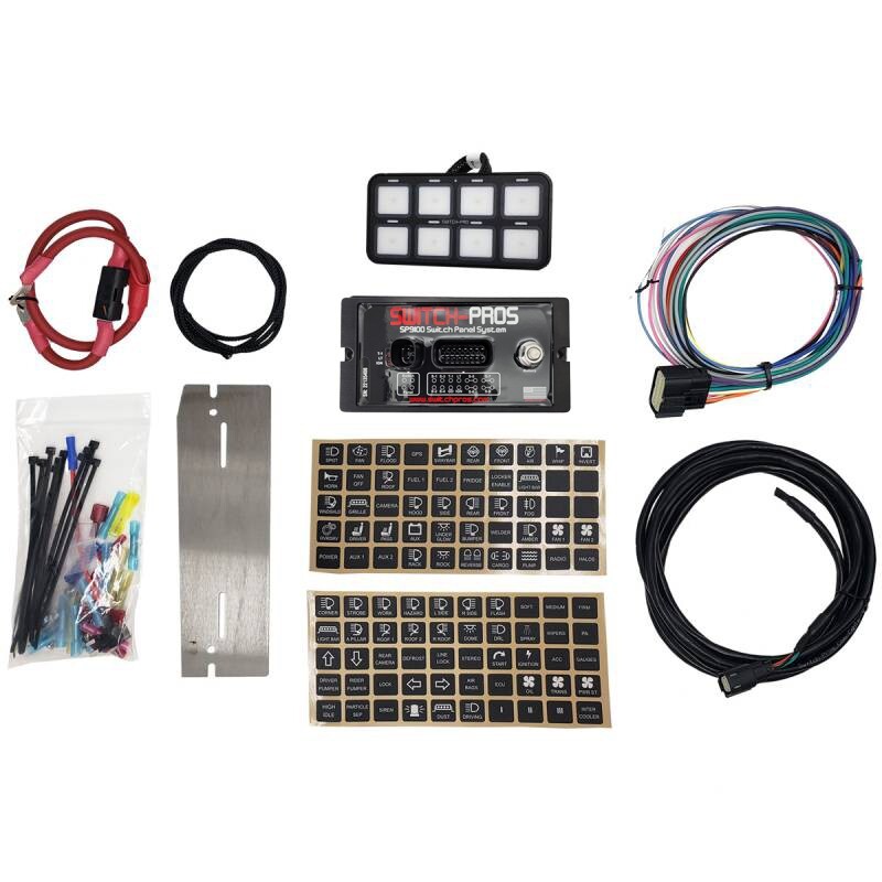 Switch-Pros SP9100 8 Switch Panel Bluetooth Programable Power System | eBay